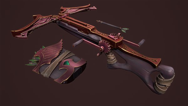 Rune crossbow 3D model - TurboSquid 1847880