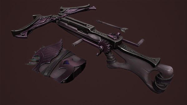 Rune crossbow 3D model - TurboSquid 1847880