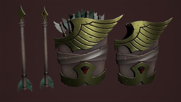 Rune crossbow 3D model - TurboSquid 1847880