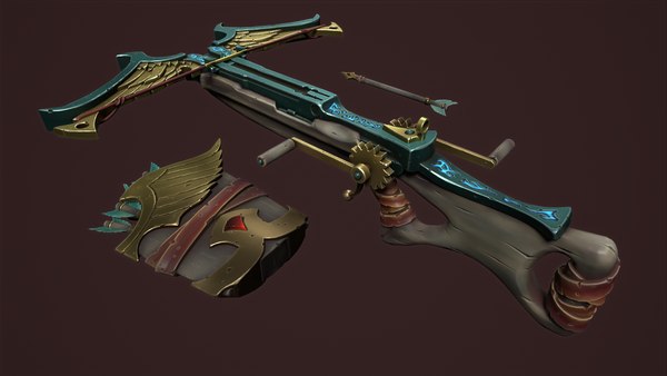 Rune crossbow 3D model - TurboSquid 1847880
