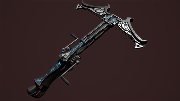 Rune crossbow 3D model - TurboSquid 1847880