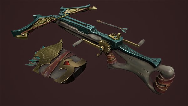 Rune crossbow 3D model - TurboSquid 1847880