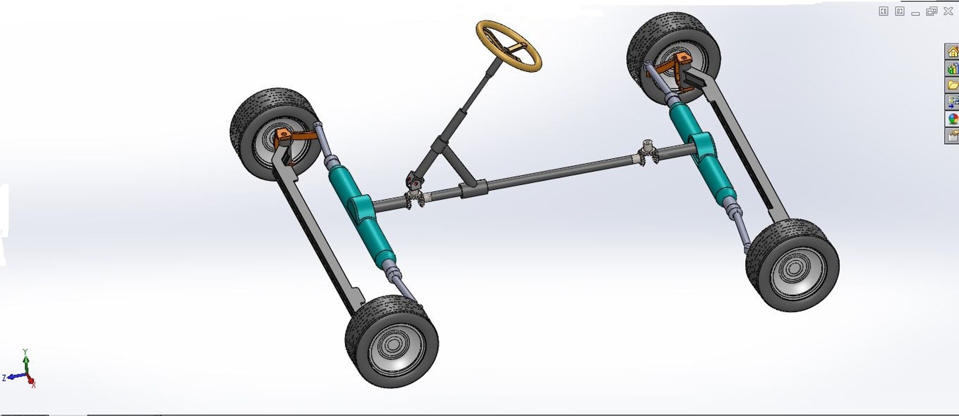 3D Wheel Steering Mechanism Model - TurboSquid 1458880