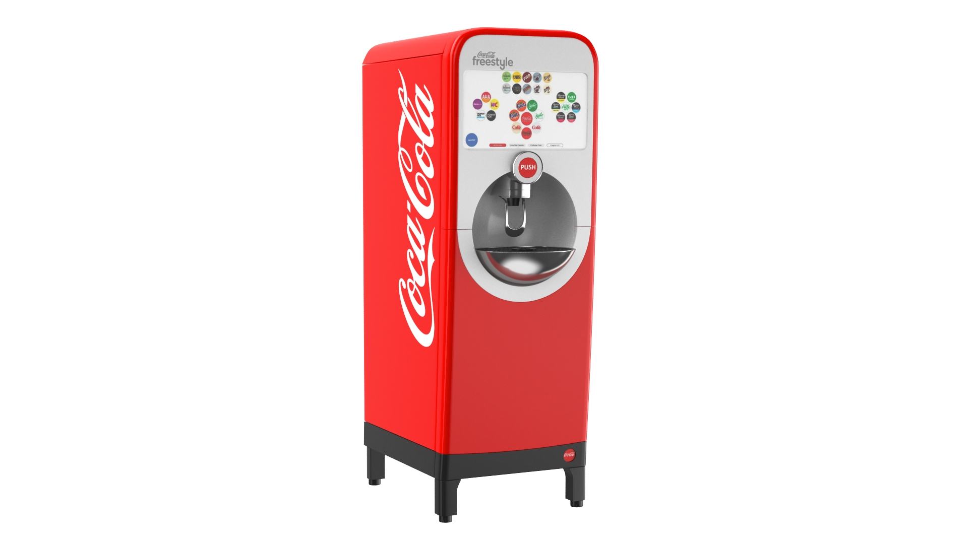 Freestyle Cola Soda Machine 3D Model - TurboSquid 1998061