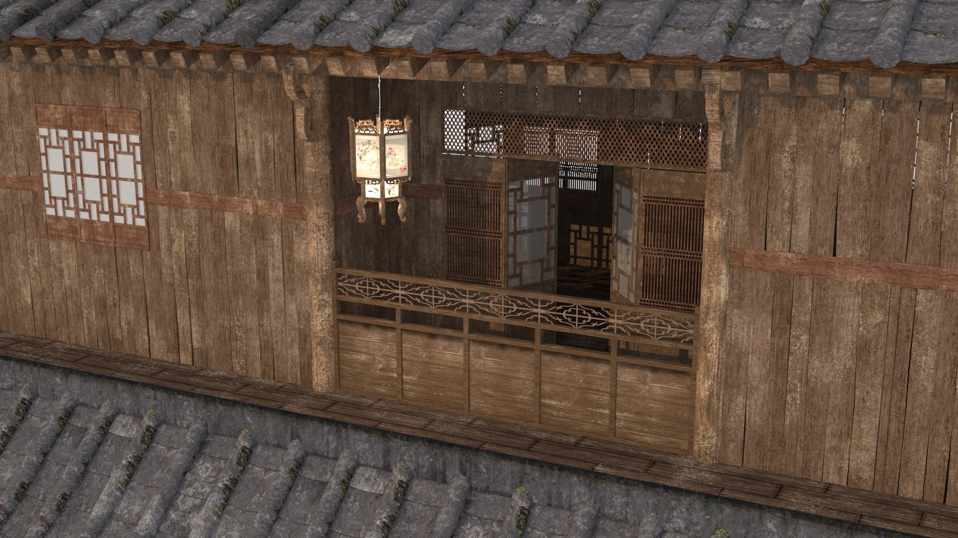3D Ancient Chinese Building Model - TurboSquid 1329153