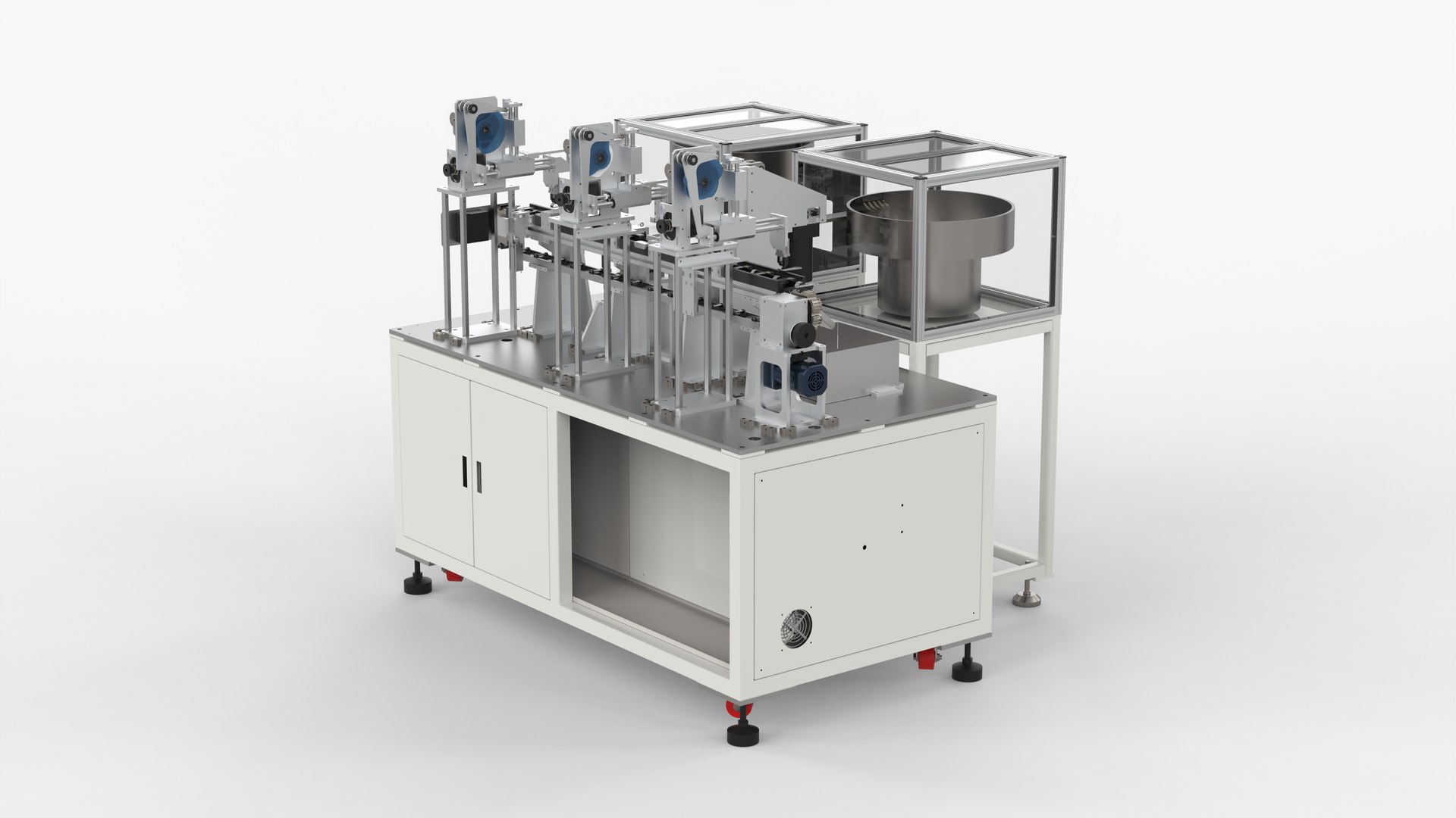 3D Mass Production Child Safety Seat Hook Riveting Machine - TurboSquid ...