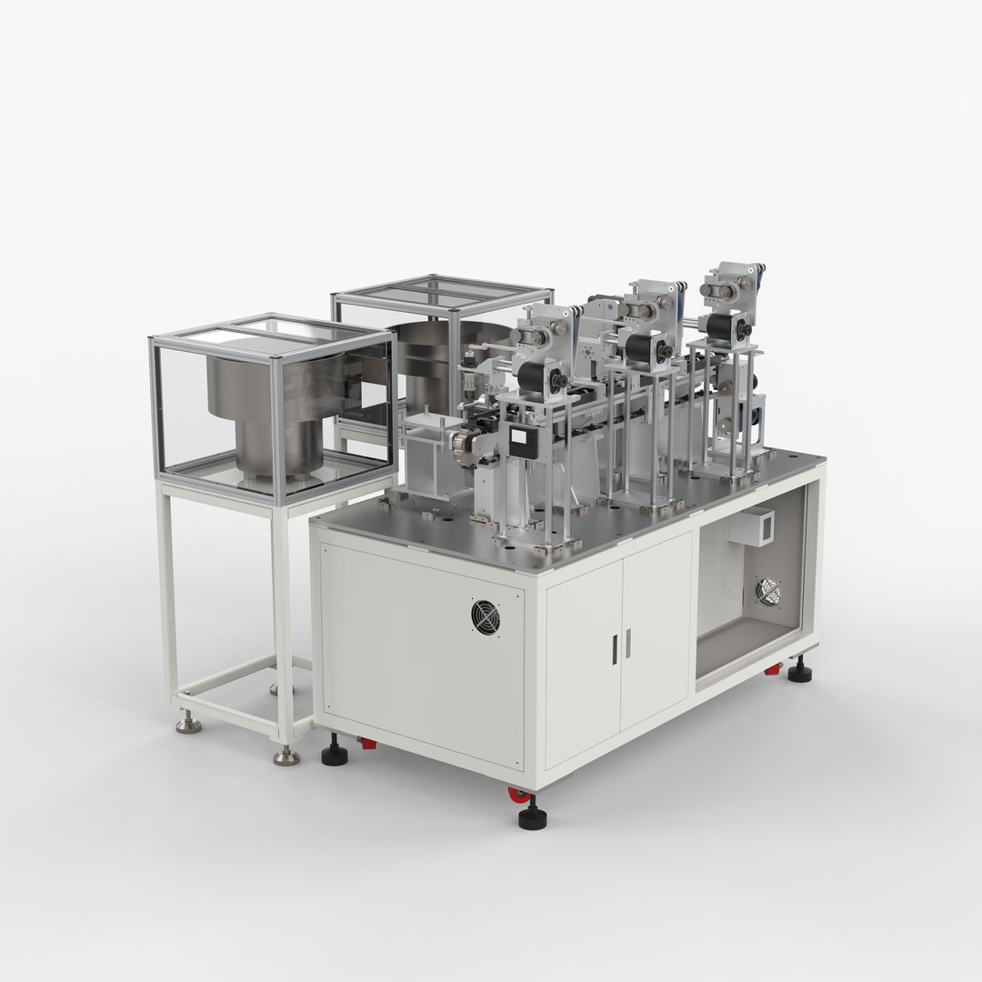 3D Mass Production Child Safety Seat Hook Riveting Machine - TurboSquid ...