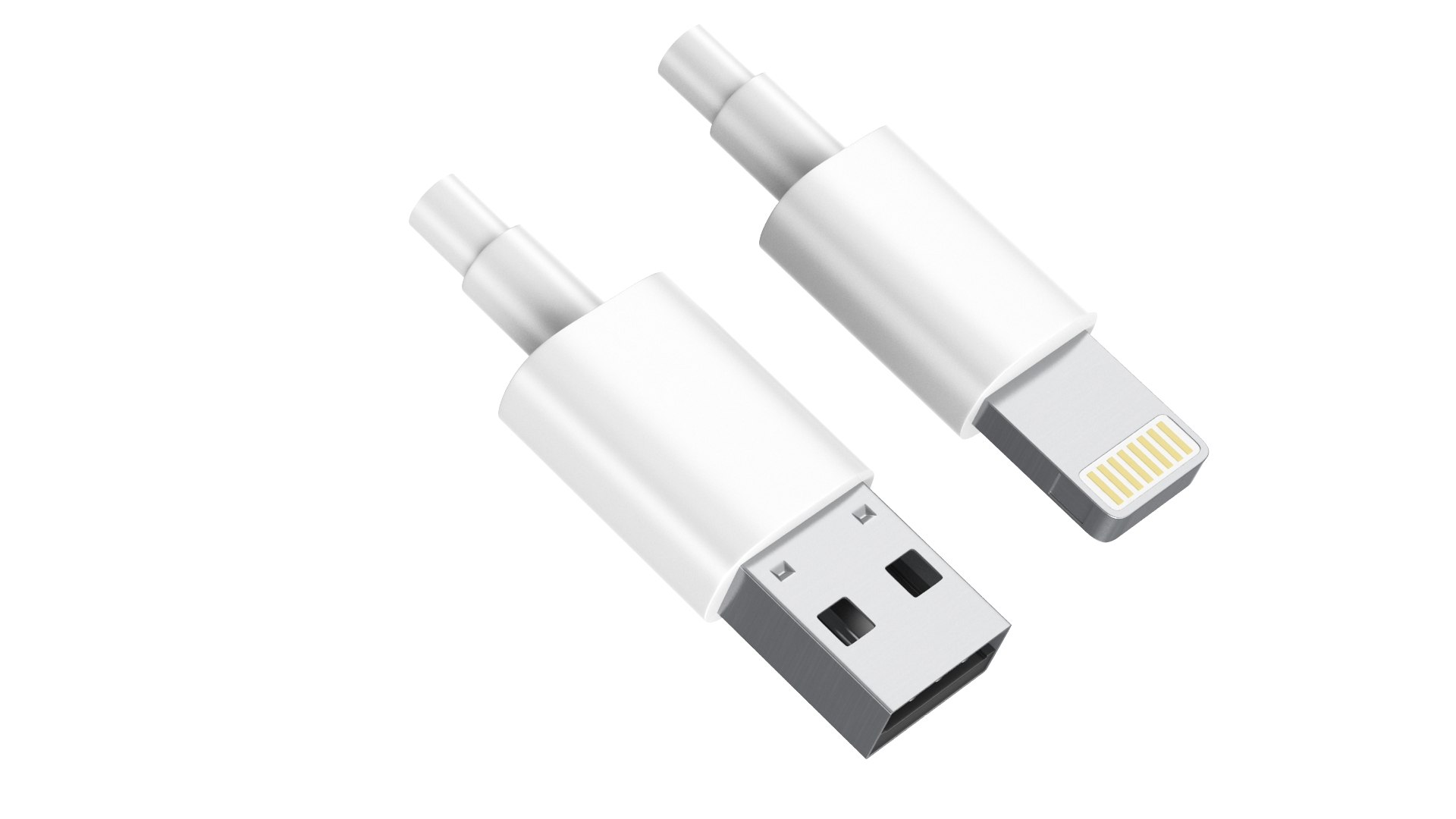 Detailed Type C USB Cable 3D Model - TurboSquid 2113203