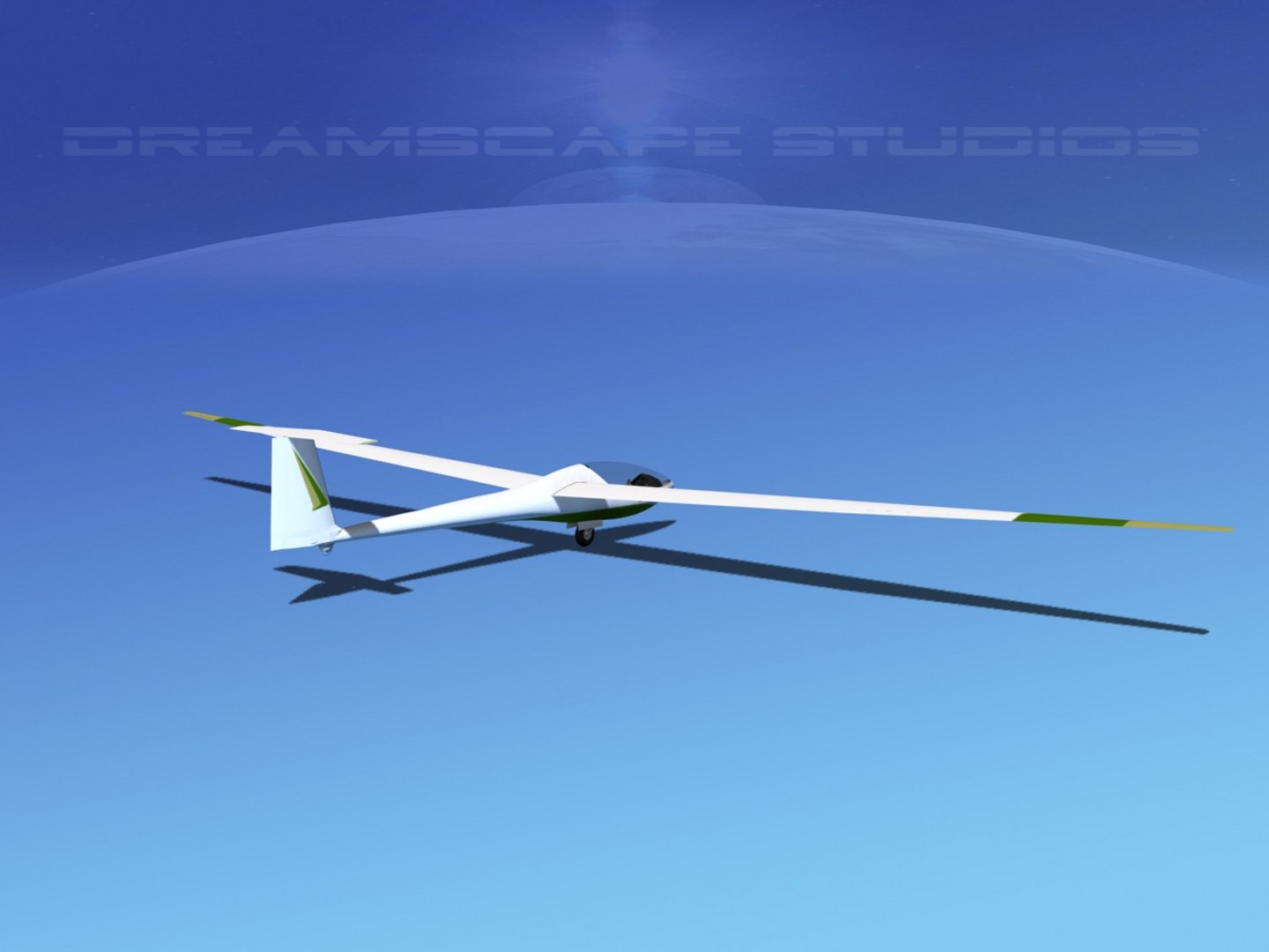Dg-200 Sailplane 3D Model - TurboSquid 1212680