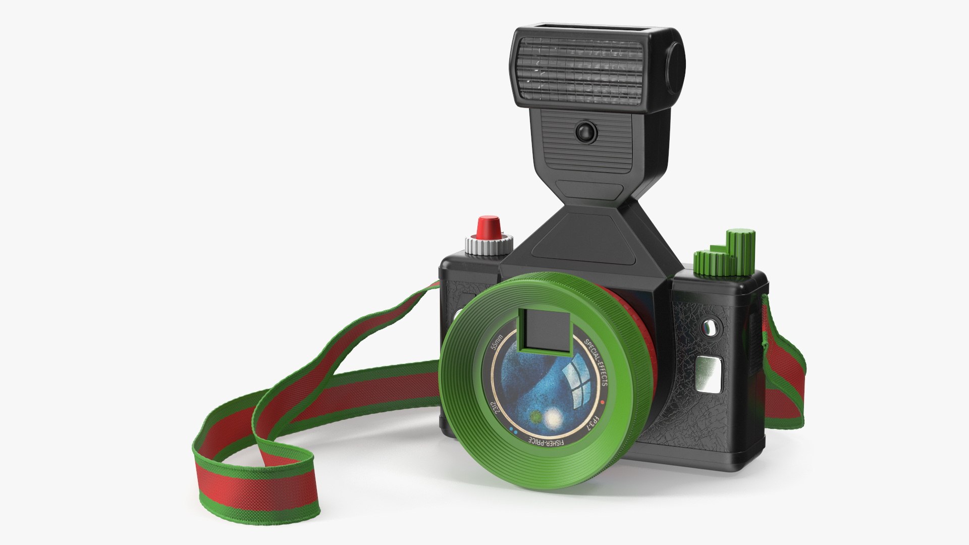 Toy Camera With Flash 3D Model - TurboSquid 2295547