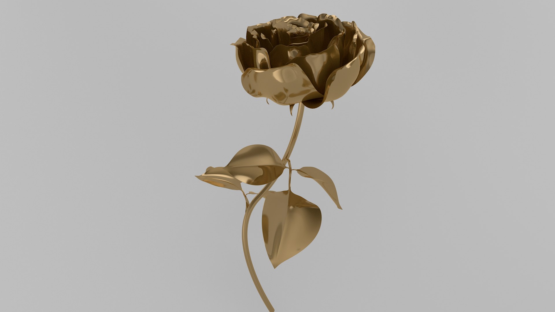3D Rose Blossom Animation Model - TurboSquid 1348132