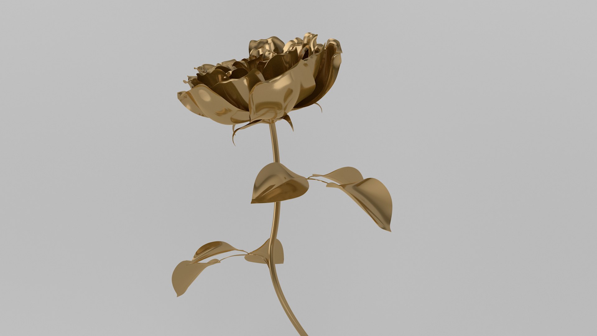 3D Rose Blossom Animation Model - TurboSquid 1348132
