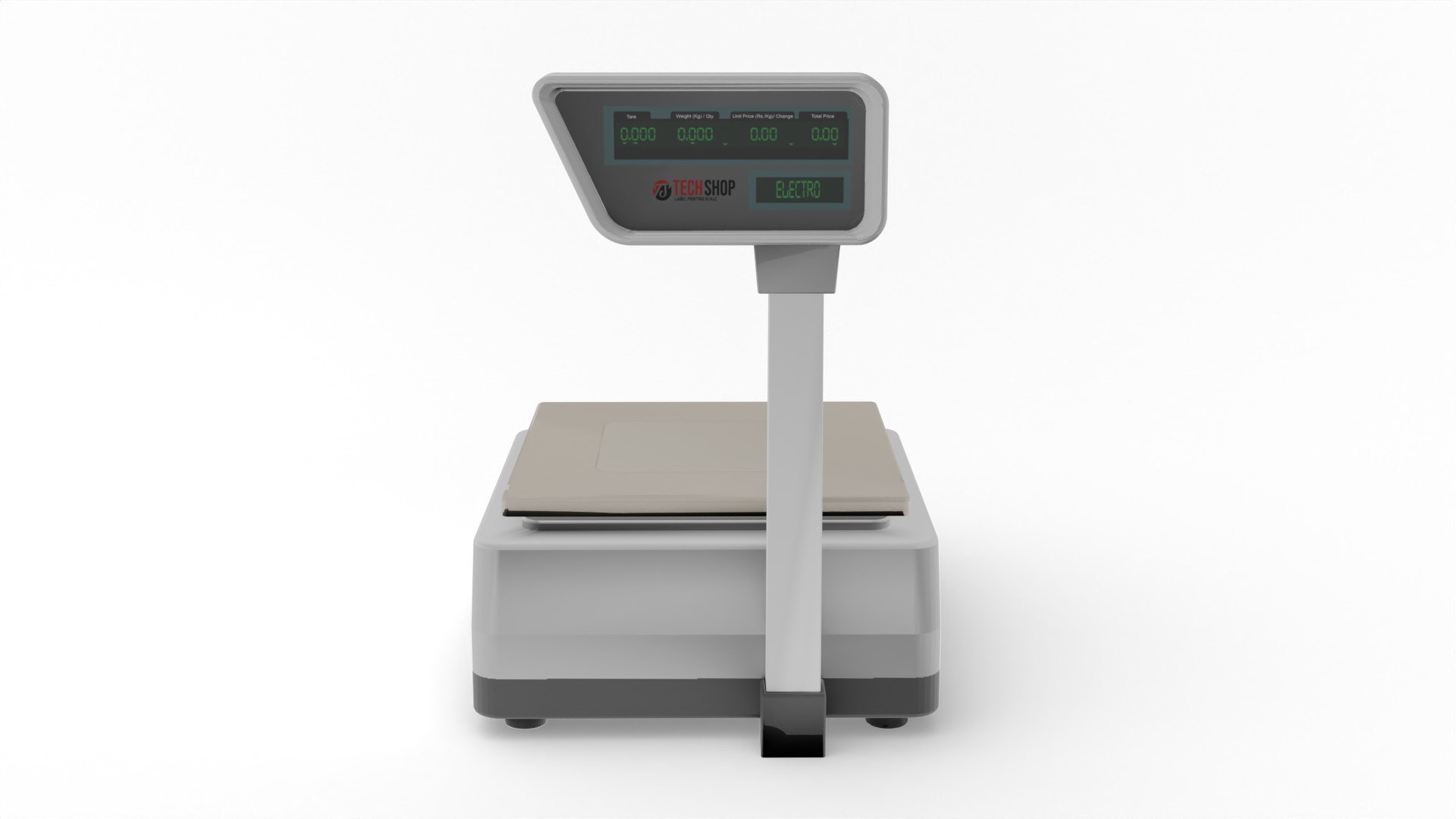 Weighing Machine 3D Model - TurboSquid 2281994