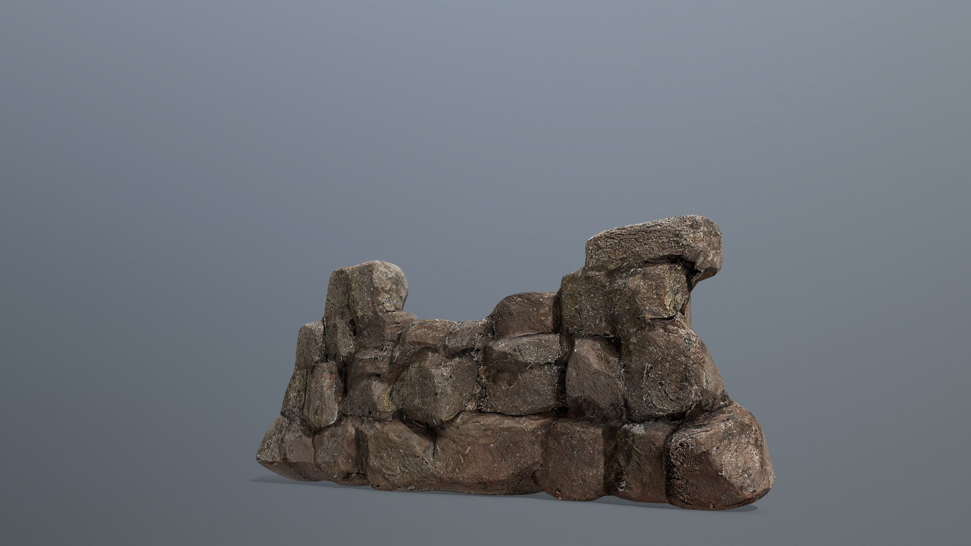 Wall Set 3D Model - TurboSquid 2201149