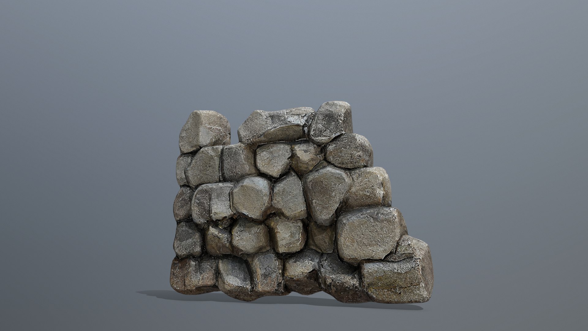 Wall Set 3D Model - TurboSquid 2201149