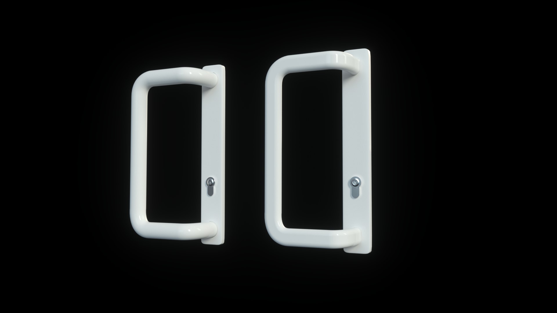 PVC Door Handle 3D Model - TurboSquid 1920377