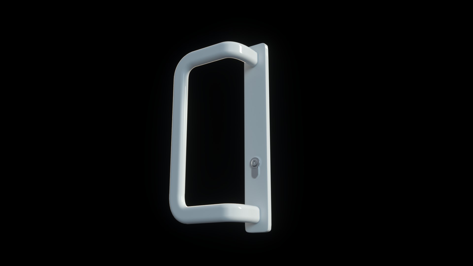 PVC Door Handle 3D Model - TurboSquid 1920377
