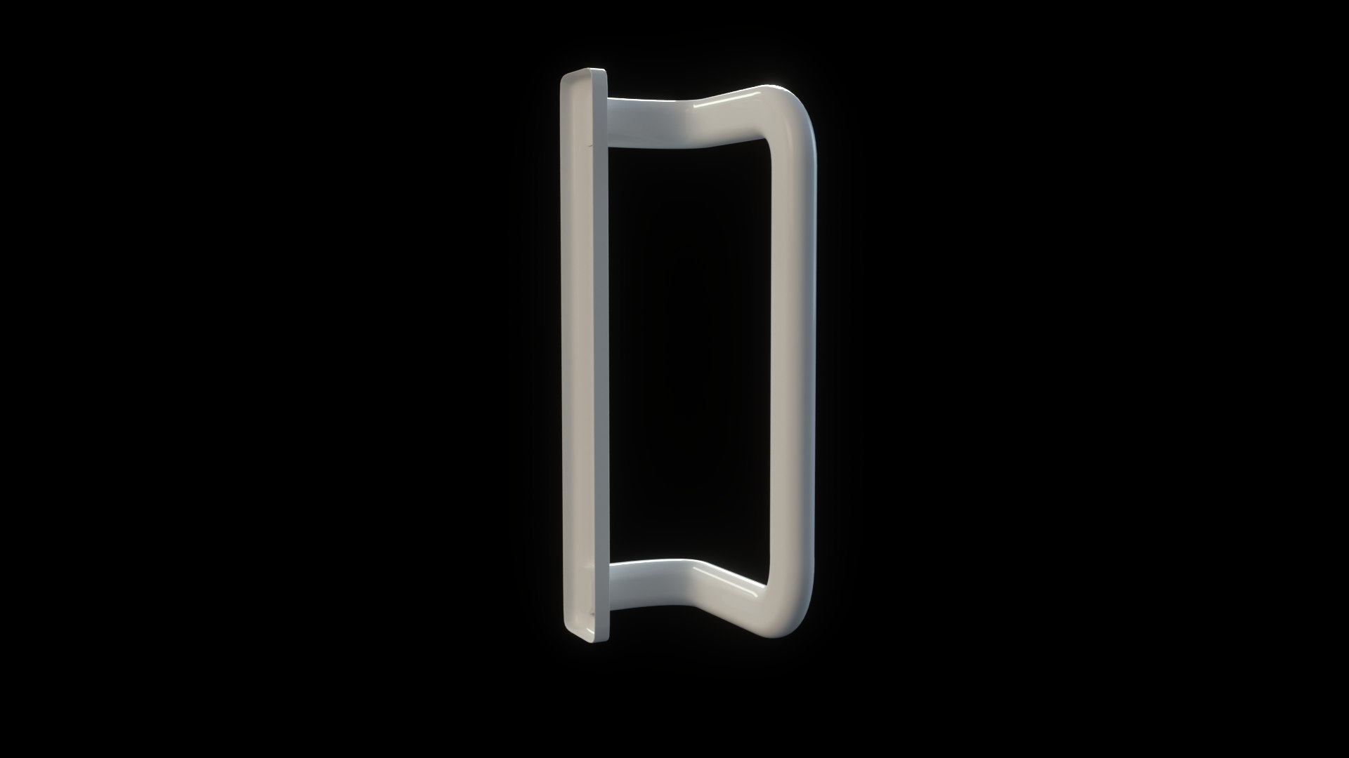 PVC Door Handle 3D Model - TurboSquid 1920377