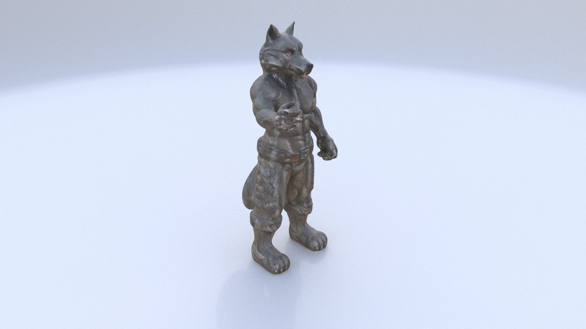 Wolf Model - TurboSquid 2338584