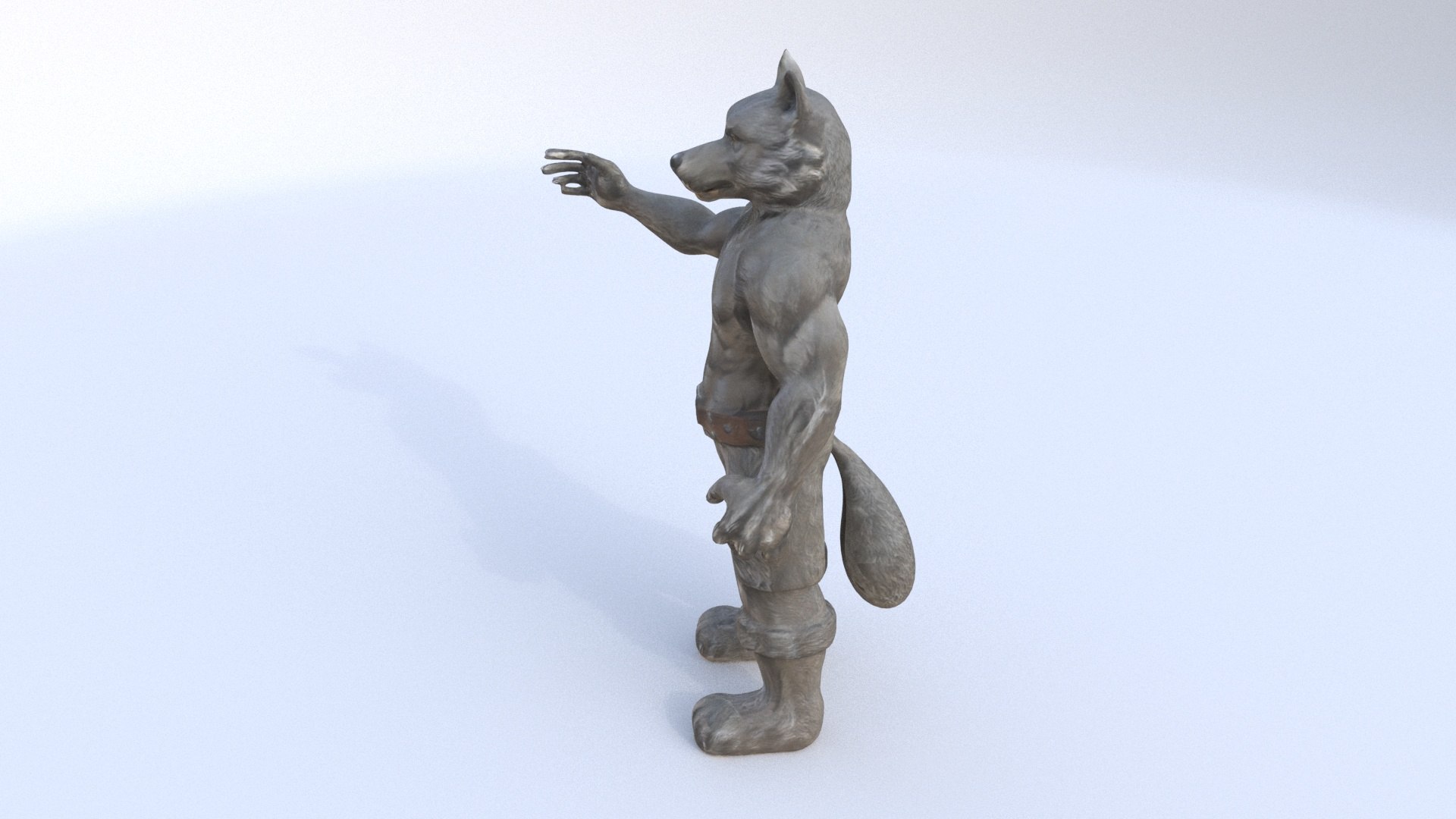 Wolf Model - TurboSquid 2338584