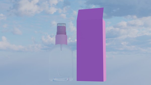 Bottle spray 3D model - TurboSquid 1981219