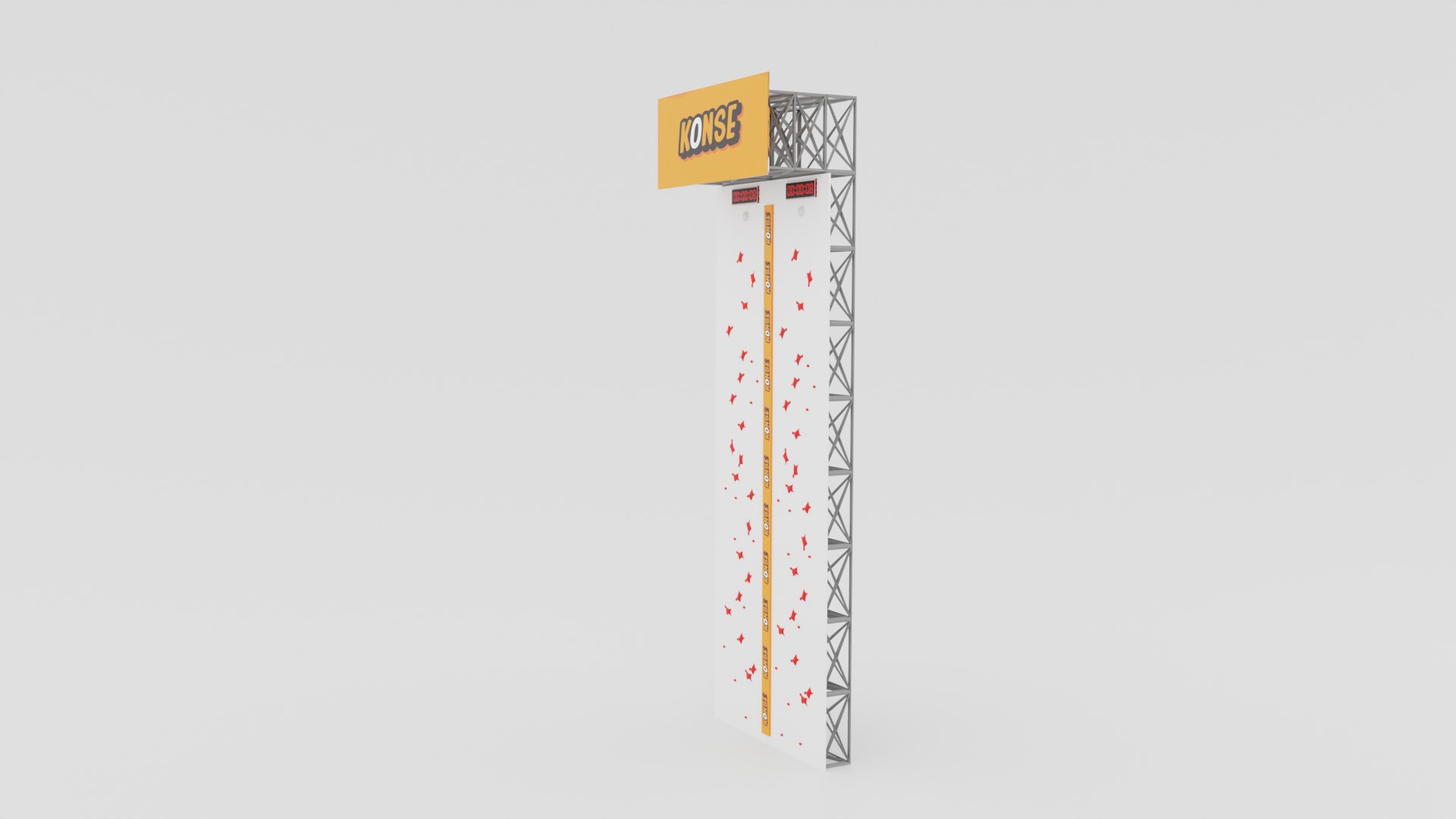 Speed Climbing Wall 3D Model - TurboSquid 2261735