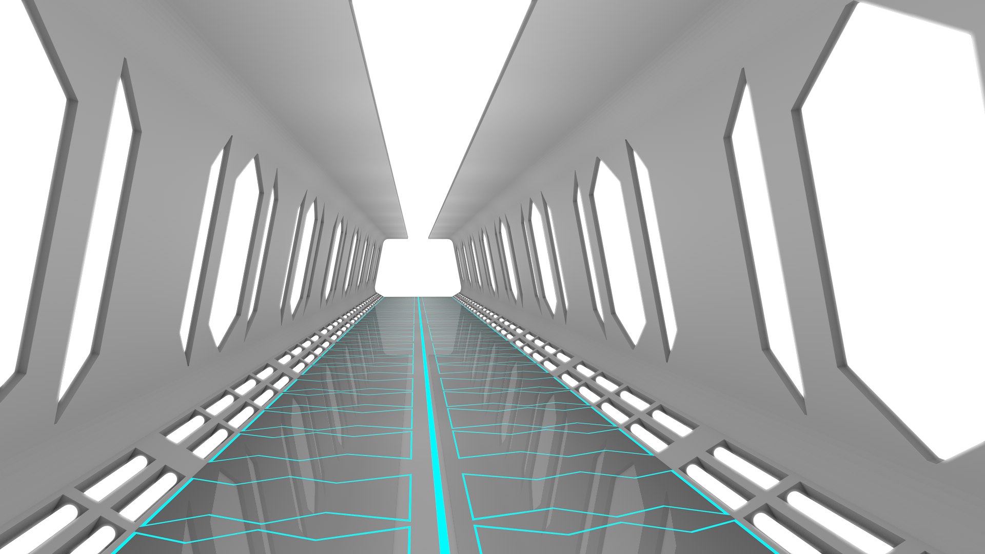 Sci Fi Corridor Model - TurboSquid 2341548