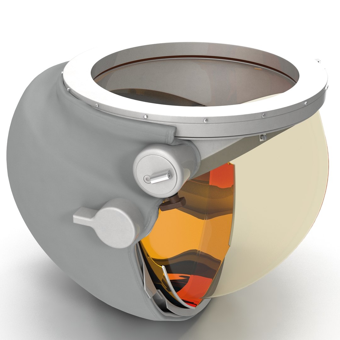 3d nasa space helmet 2