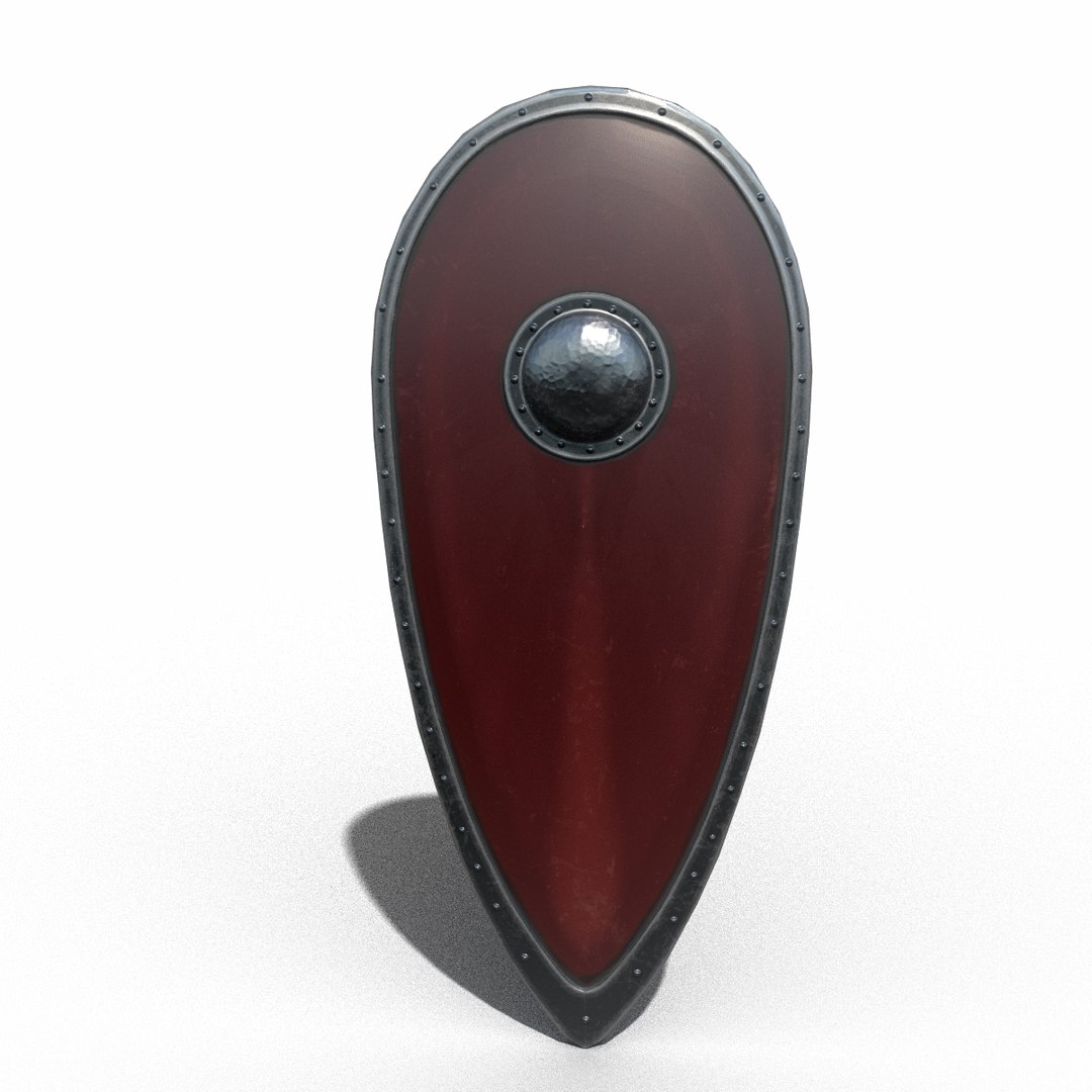 Kite Shield 3D - TurboSquid 1404000