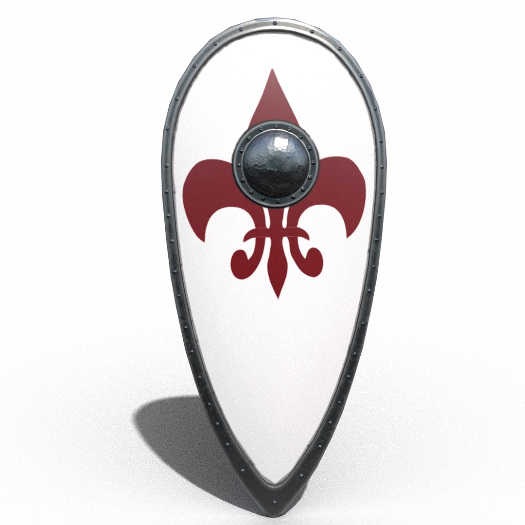 Kite Shield 3D - TurboSquid 1404000