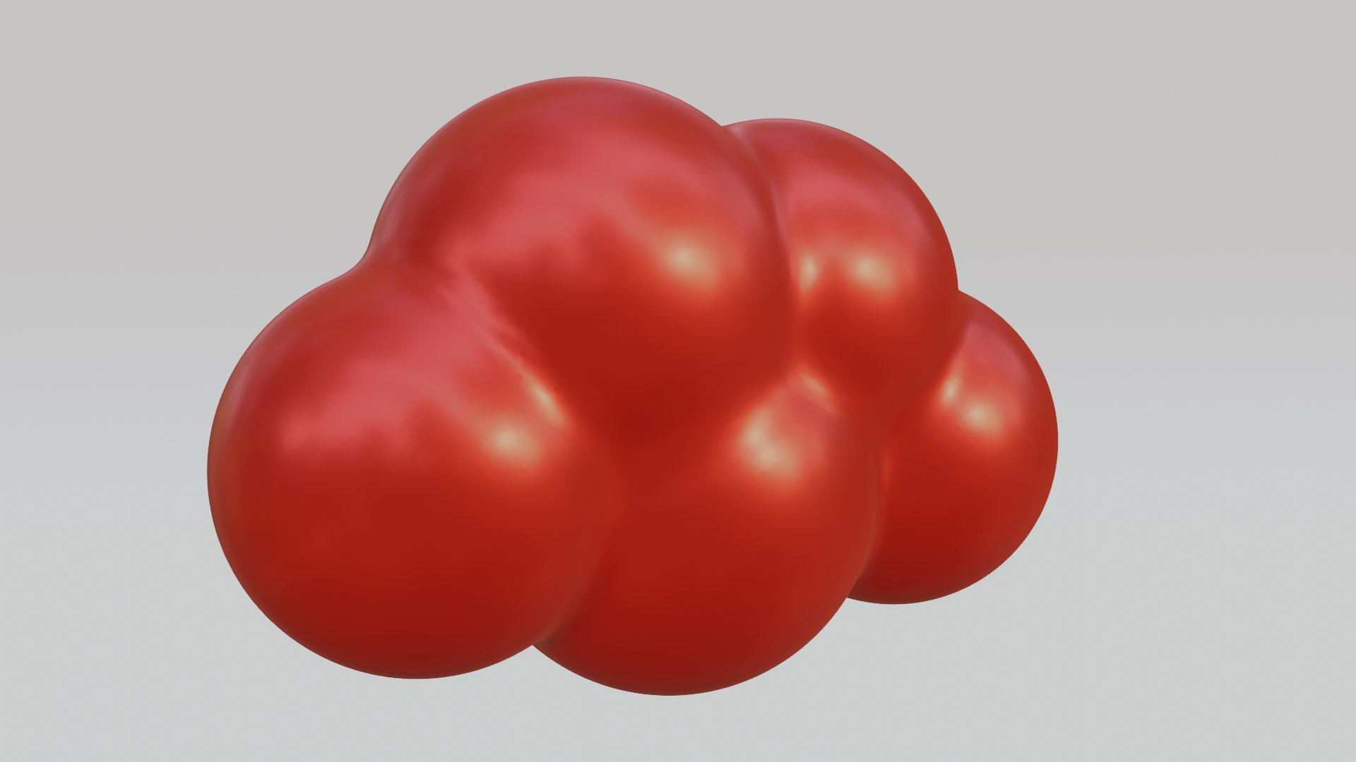 3D Red Cloud - TurboSquid 2082036