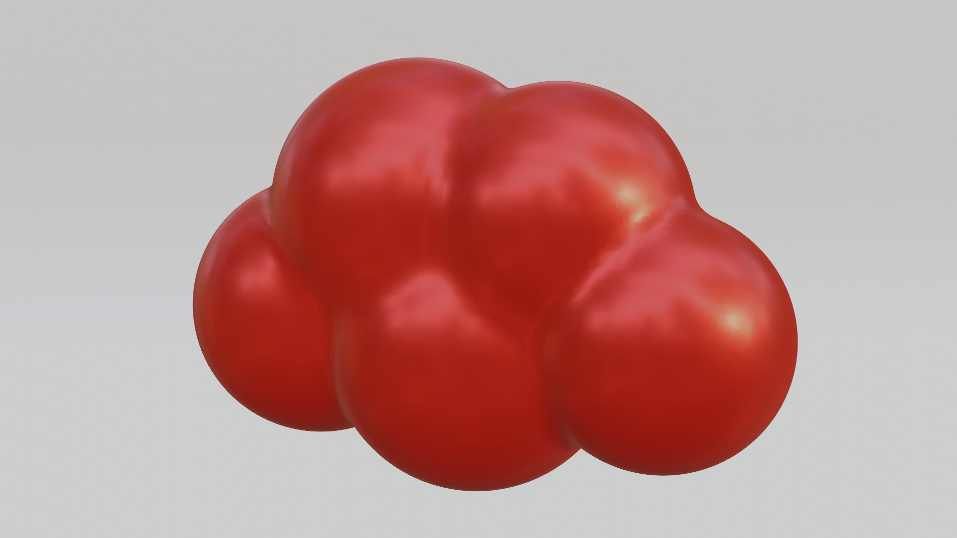3D Red Cloud - TurboSquid 2082036