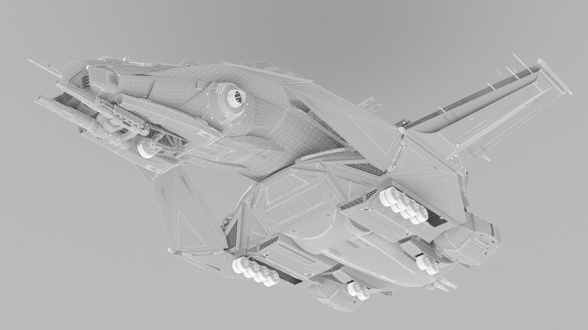 3D Spaceship - TurboSquid 1930959