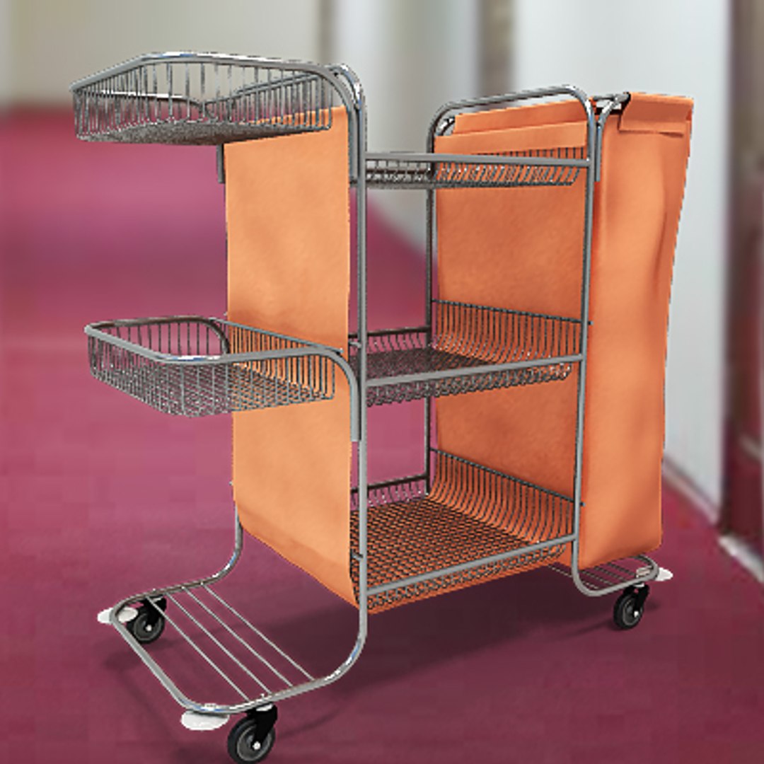 3d Model Room Service Hotel