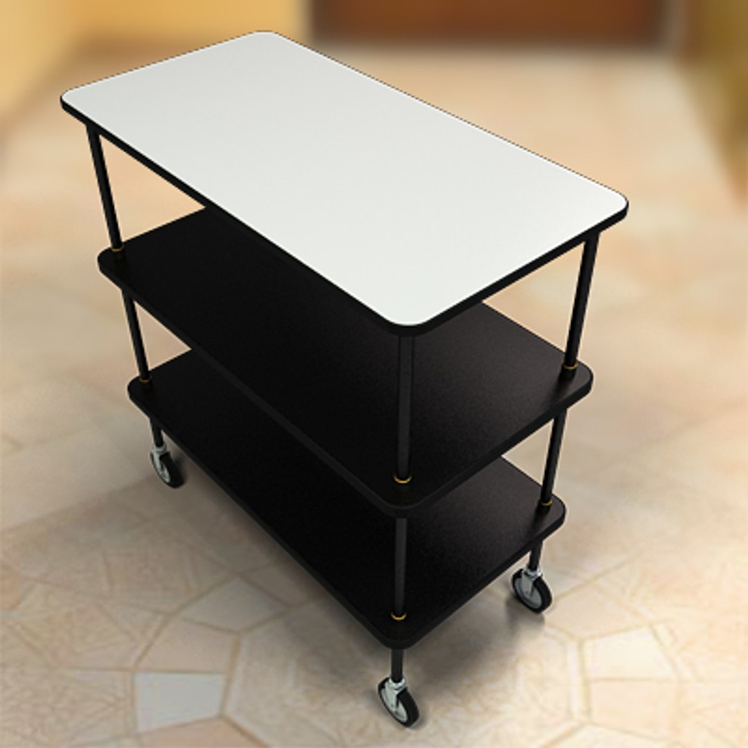 3d Model Room Service Hotel