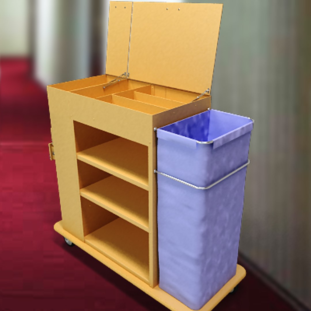 3d Model Room Service Hotel