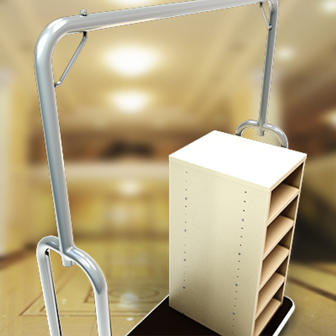 3d Model Room Service Hotel