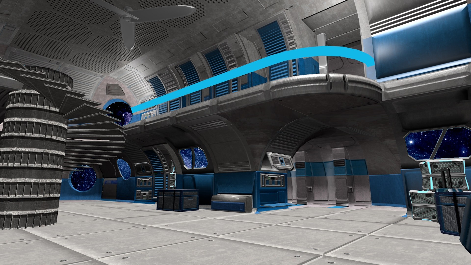 modular kit space station 3d 3ds