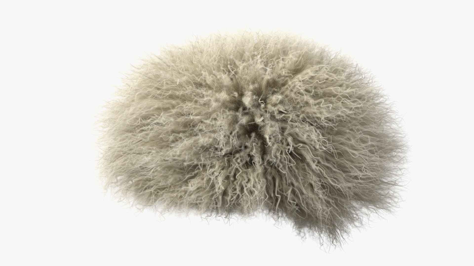 3D Papakha Caucasian Hat White Fur - TurboSquid 2169928