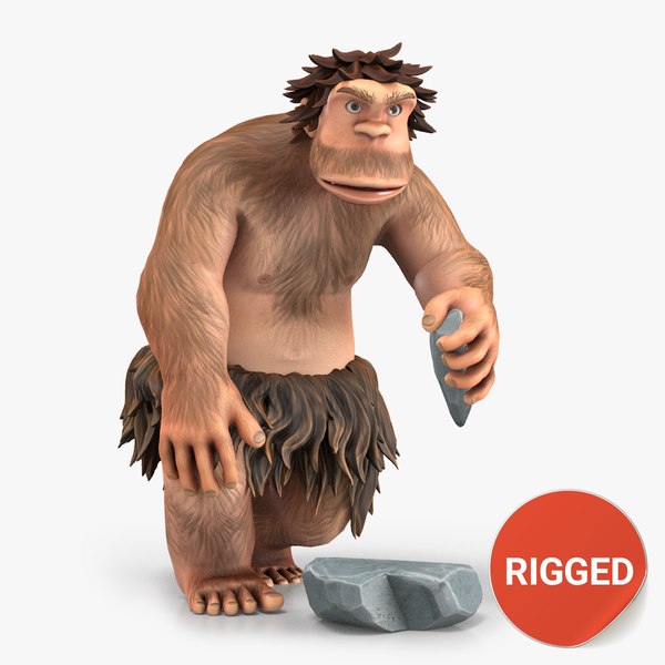 Caveman 3D Models for Download | TurboSquid