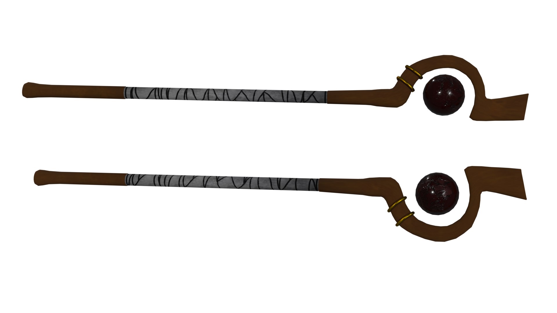 3D Megumin Staff - TurboSquid 2118049