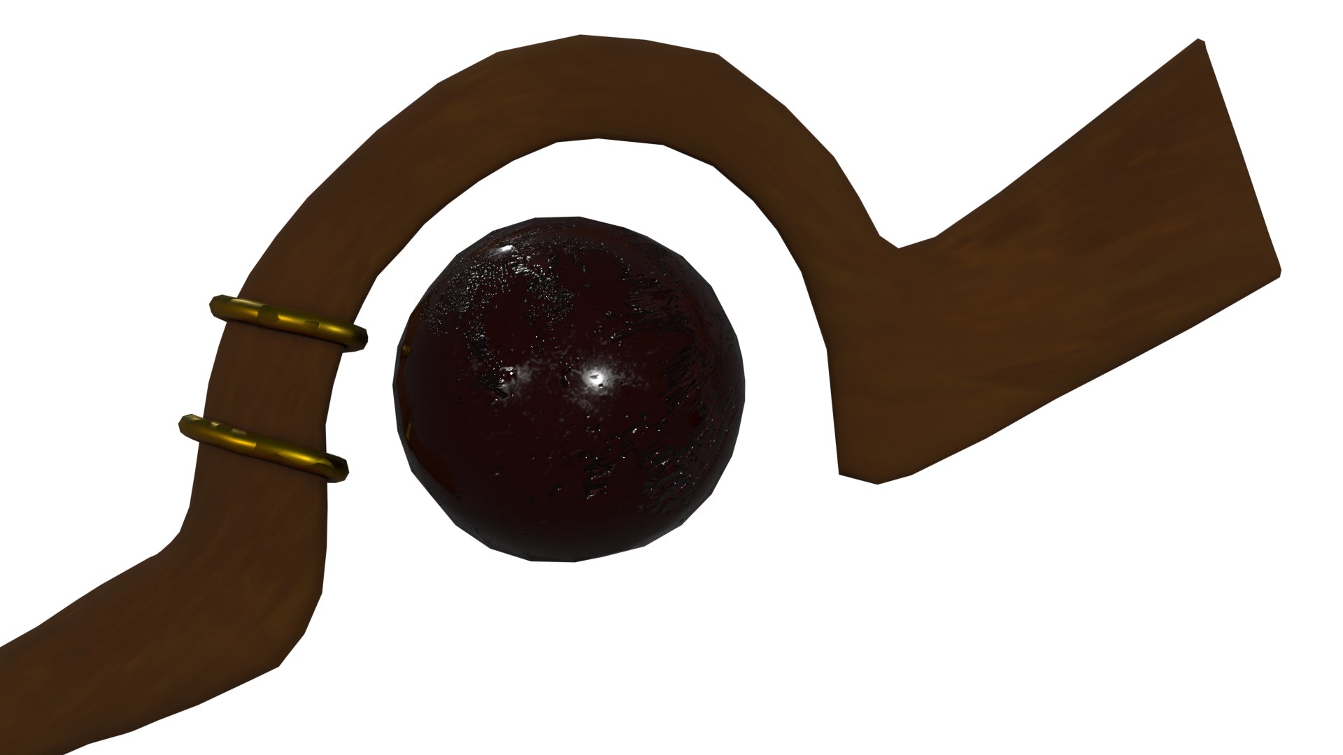 3D Megumin Staff - TurboSquid 2118049