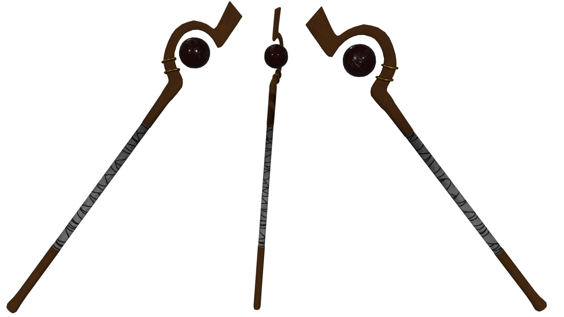 3D Megumin Staff - TurboSquid 2118049