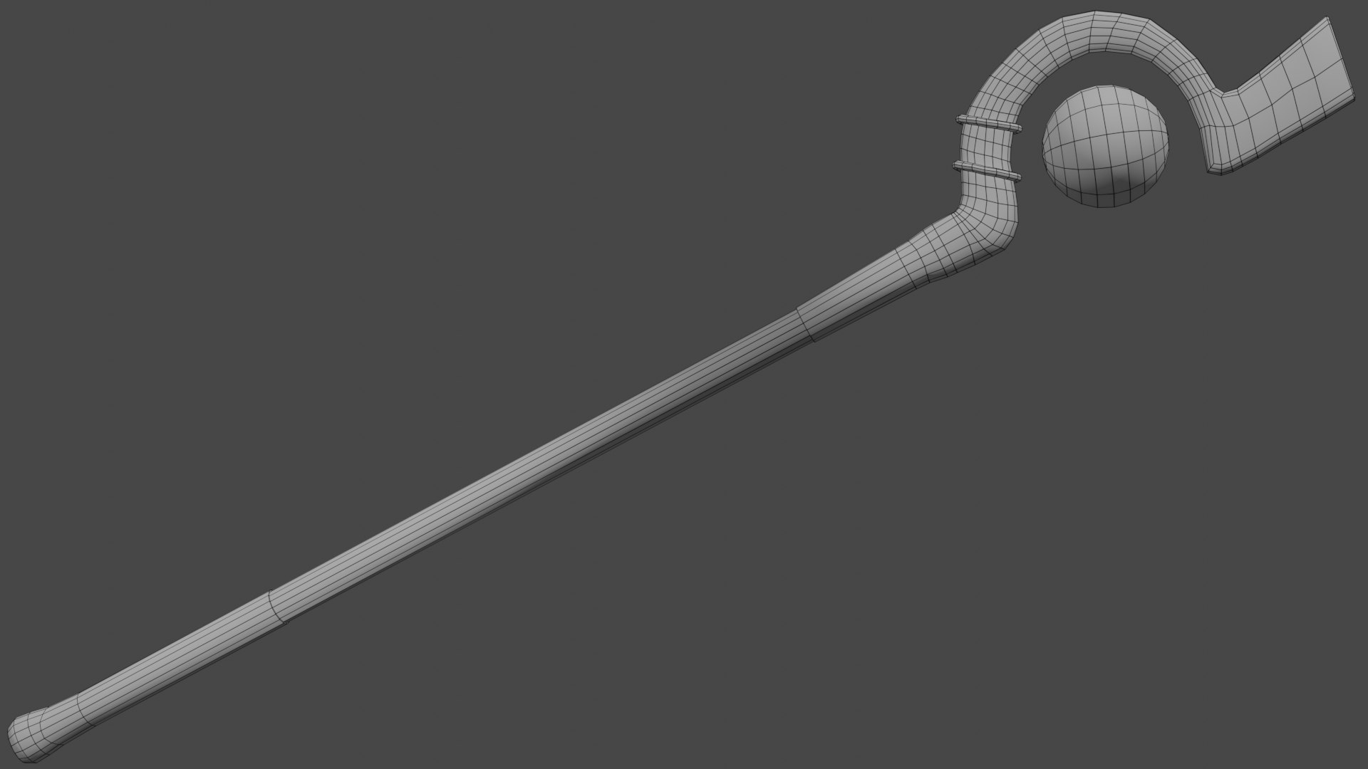 3D Megumin Staff - TurboSquid 2118049
