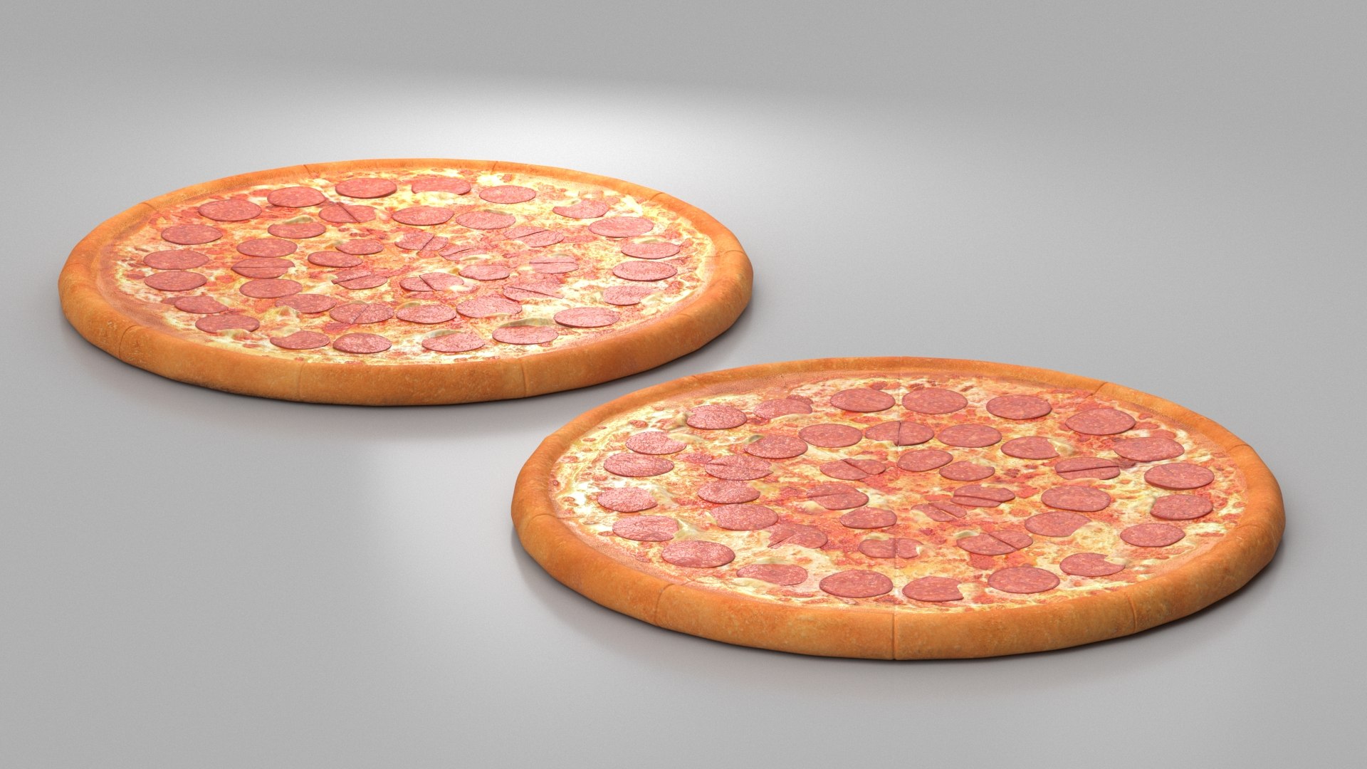 3D Pepperoni Pizza - TurboSquid 2223886