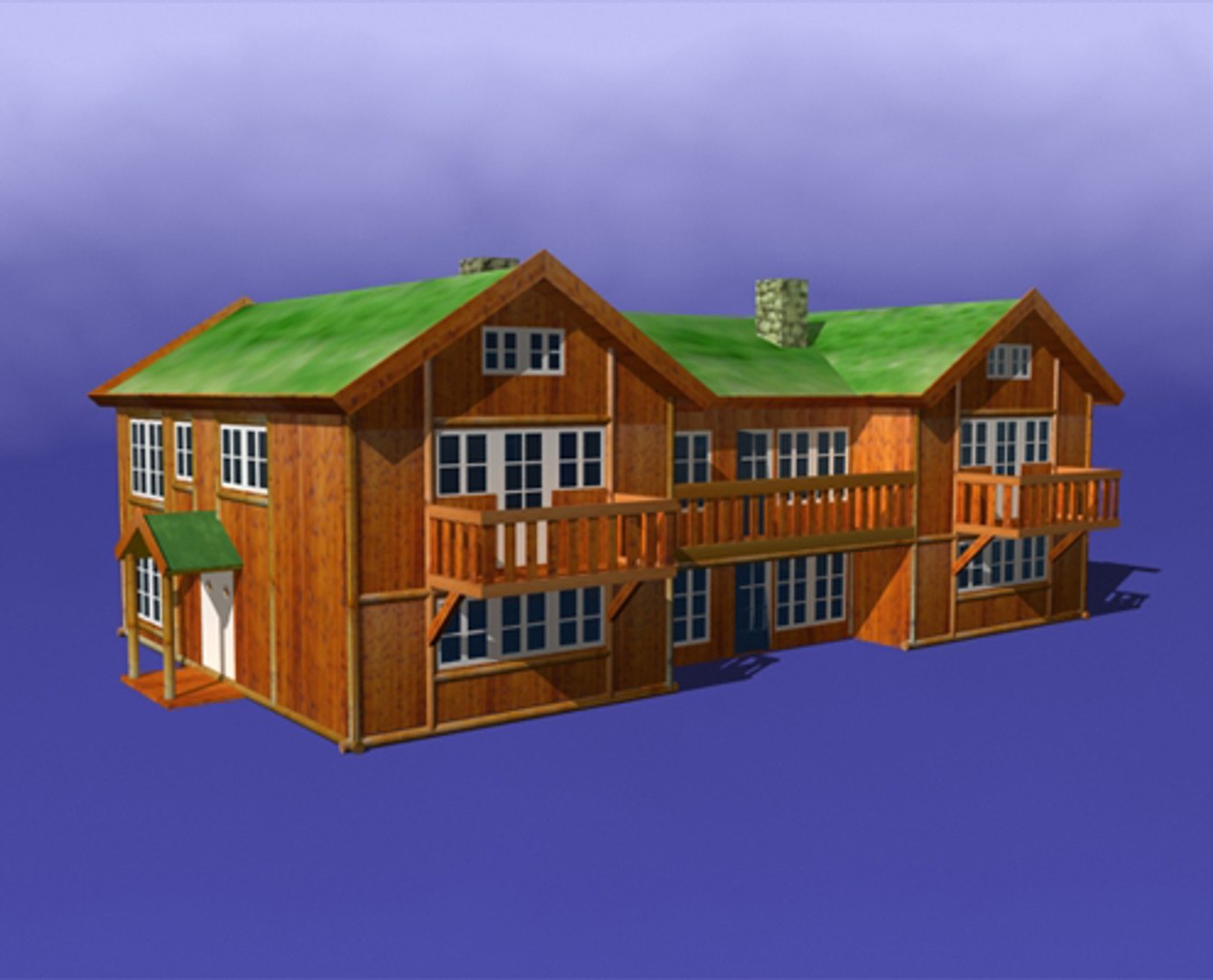 Lodge 3d Max