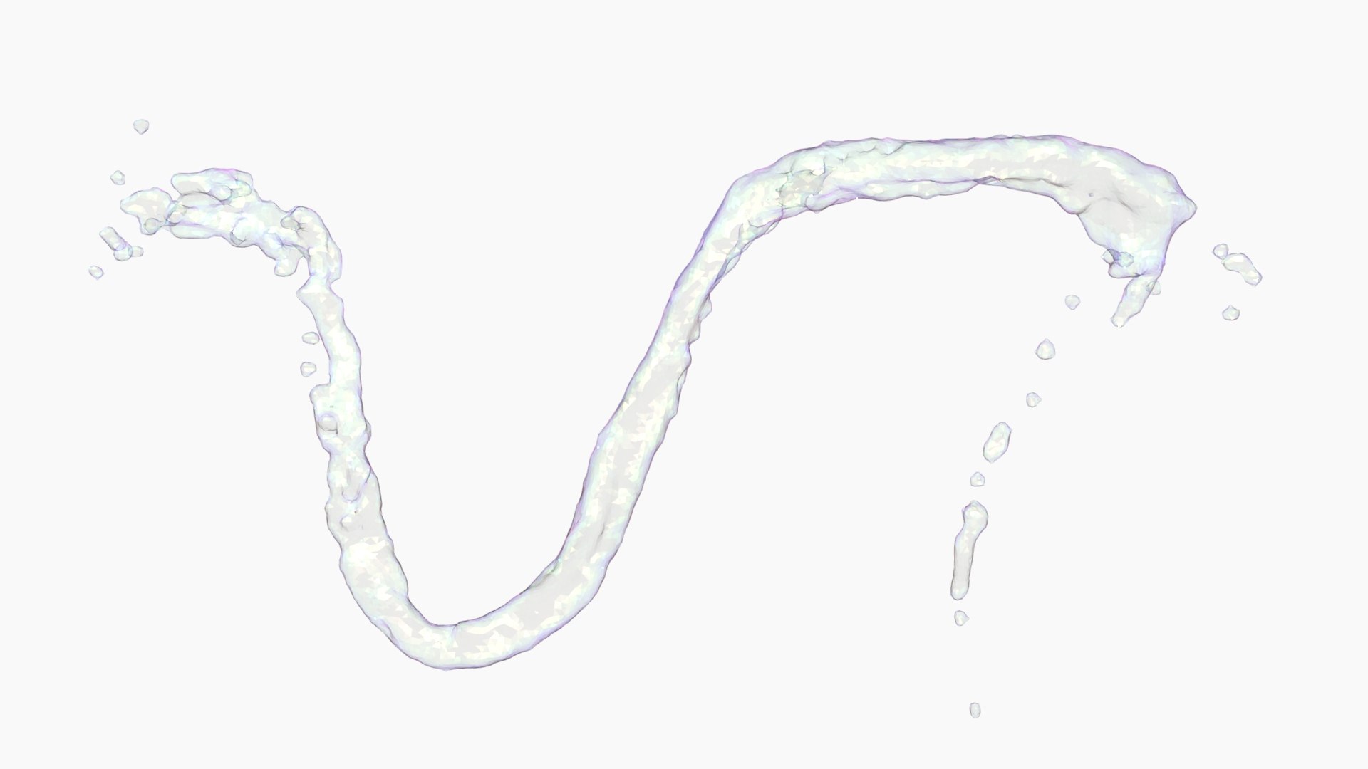 3D Water Jet Splash - TurboSquid 1190046