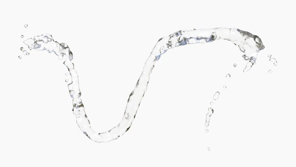 Water jet 3D model - TurboSquid 1190044