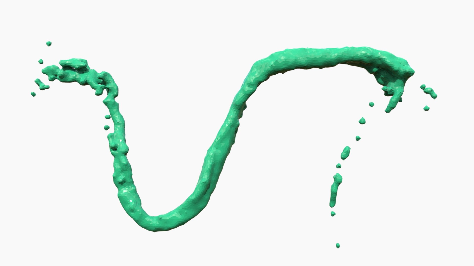 3D Water Jet Splash - TurboSquid 1190046