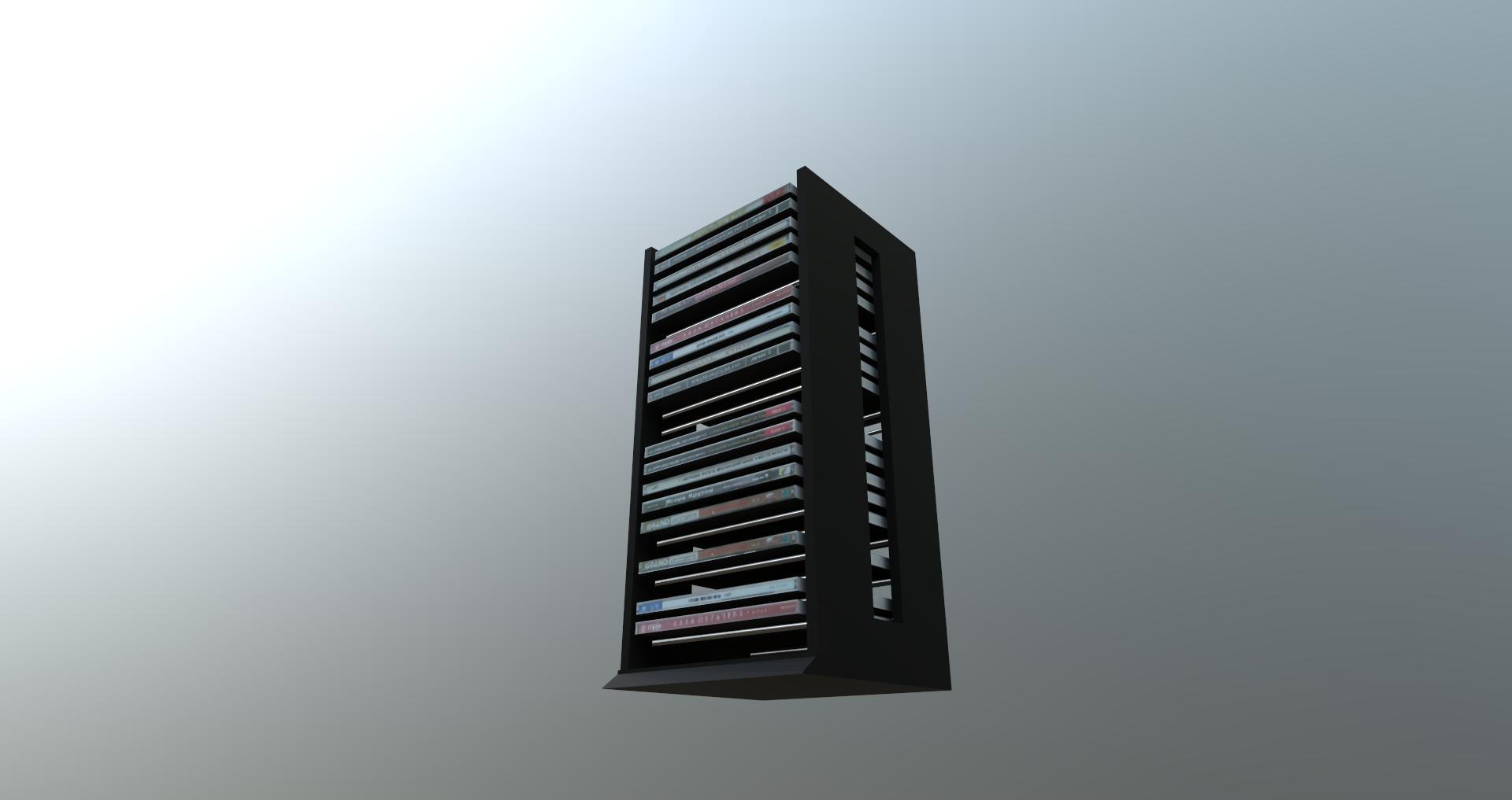 3D cd stand - TurboSquid 1325536